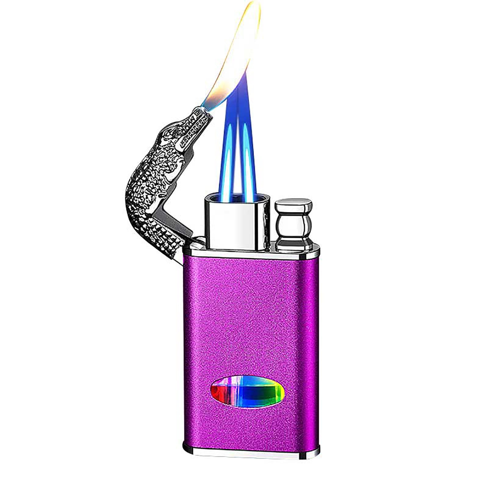 Windproof Lighter,Vintage Lighter,Jet Torch/Soft Double Flame Lighter ...