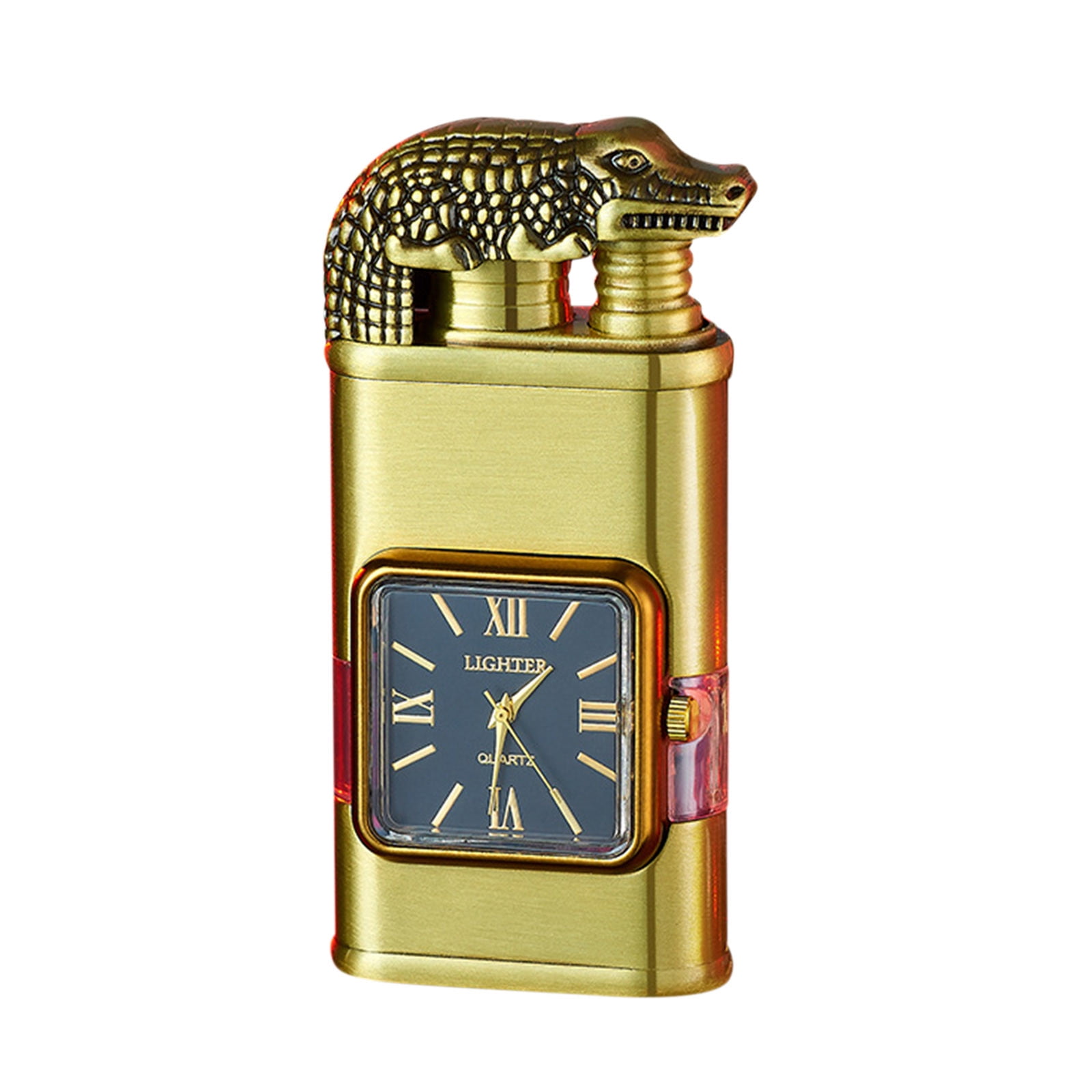Windproof Lighter Vintage Watch Bezel Jet Flame Torch,Cool Lighters ...