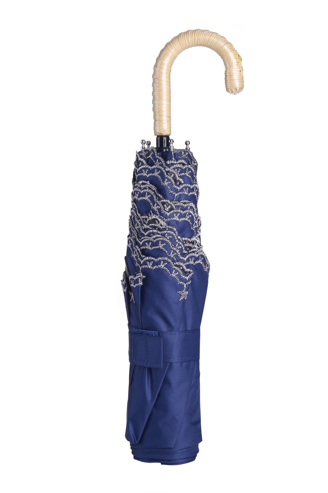 Windproof Manual Ultra Light Mini Vinyl Sunblock Cooling Umbrella ...