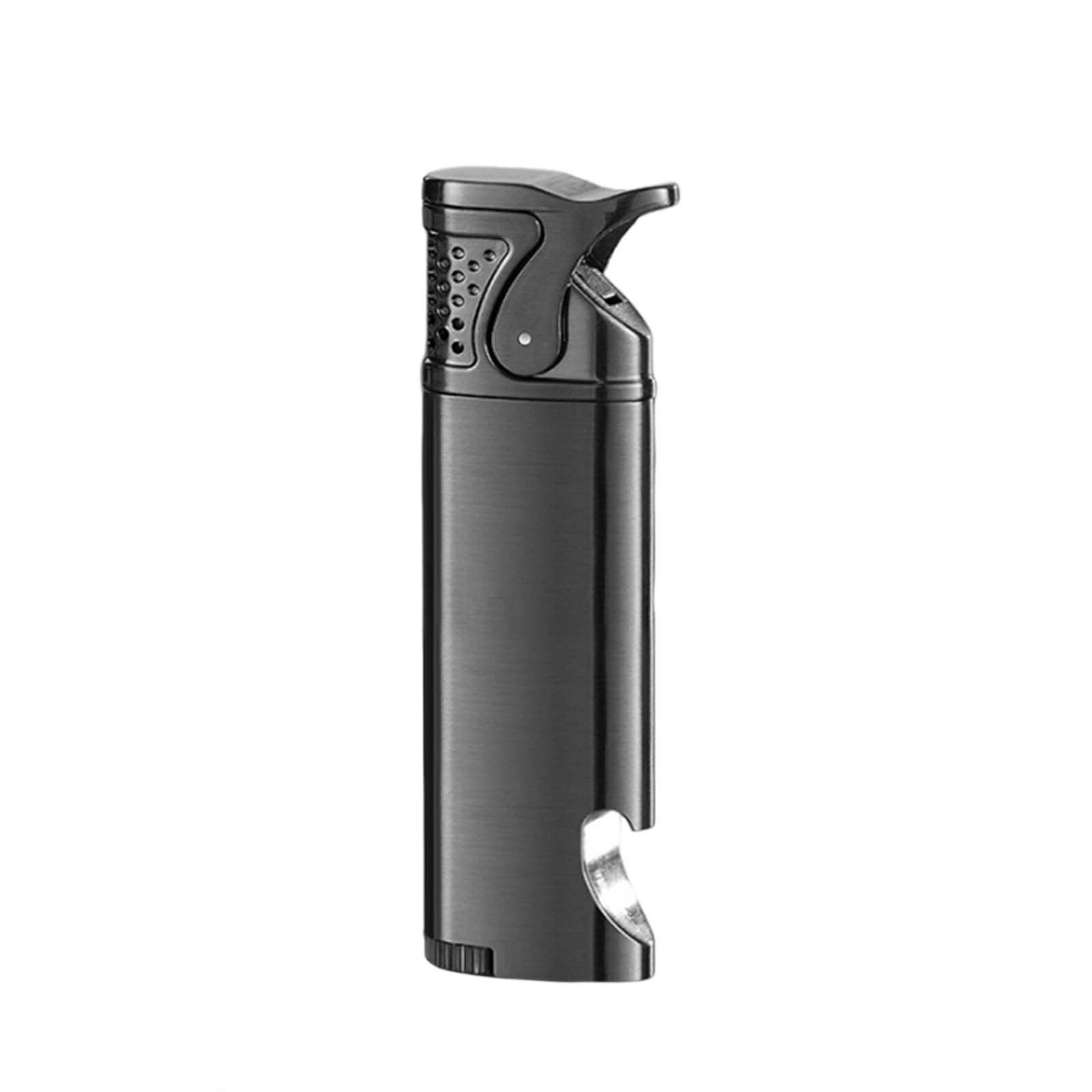 Windproof Mini Butane Torch Lighter - Adjustable Flame Refillable Metal ...
