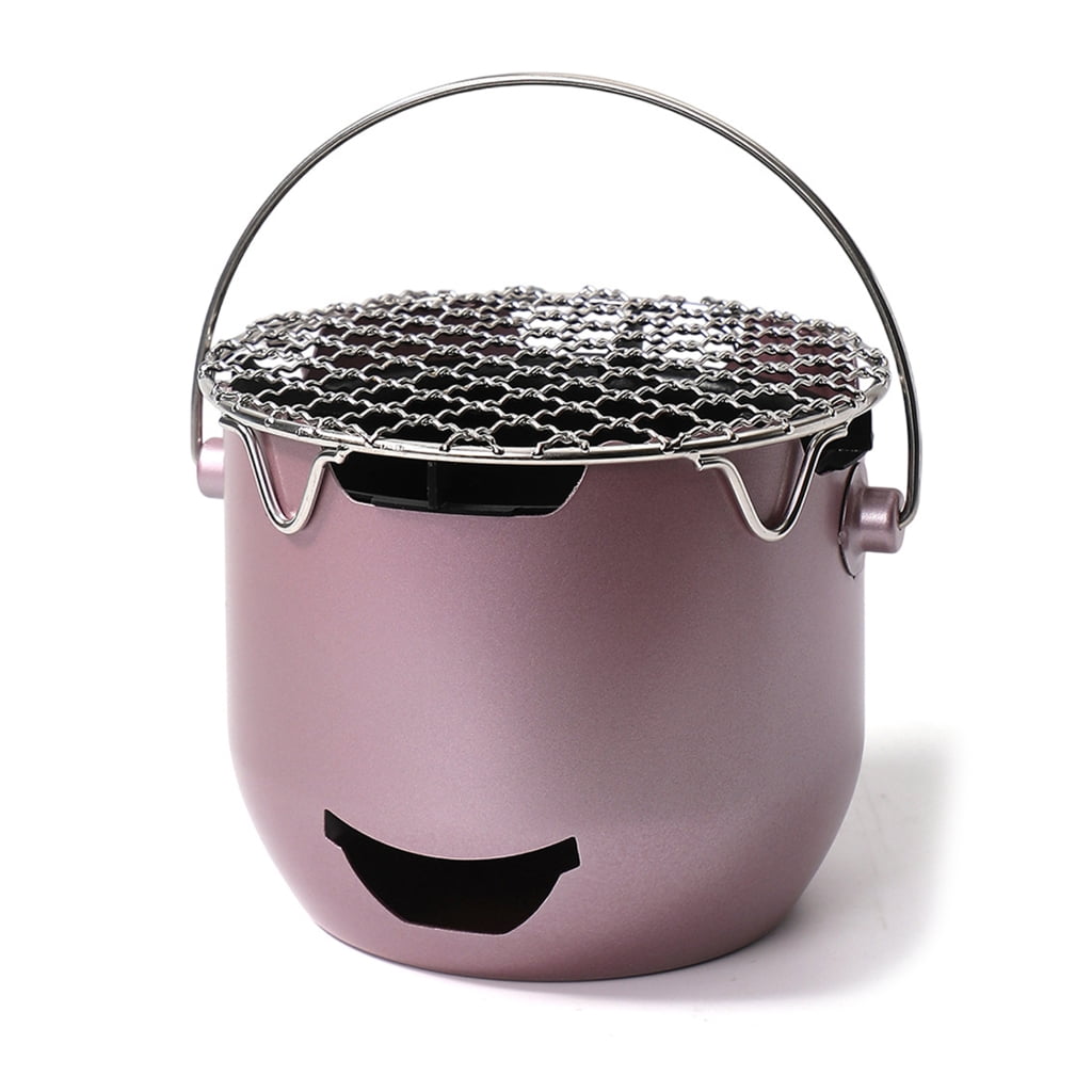 Windproof Small Camping Grills Small Carbon Stove BBQ Portable Charcoal ...