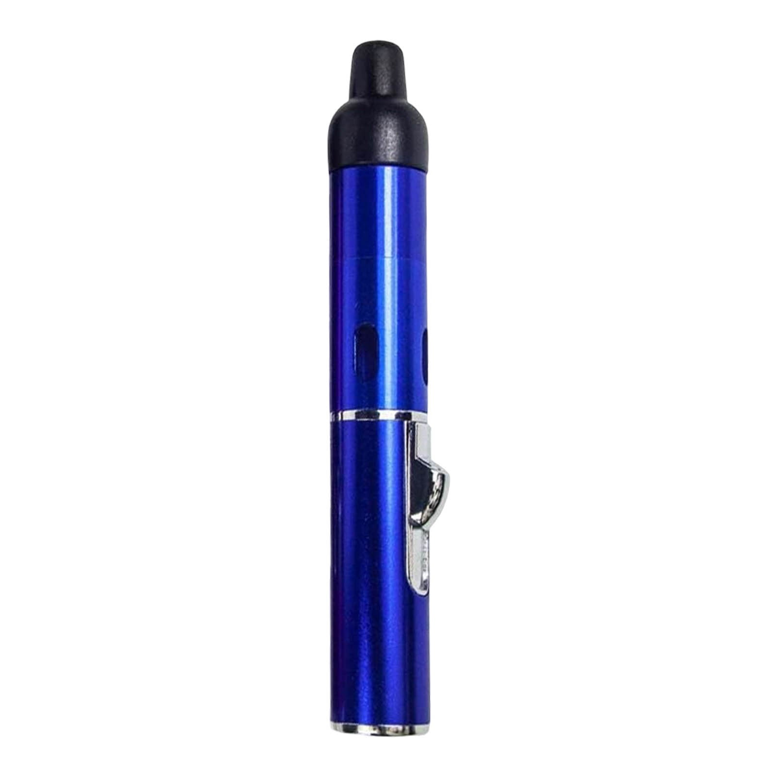 Windproof Straight Torch with Blue Flame, Butane Turbo Torch ...