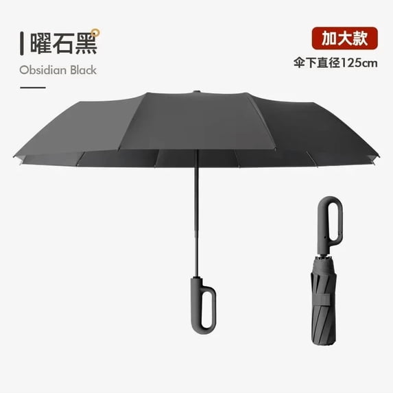 Windproof Umbrella Reinforced Automatic Folding Large Size Sun Uv ...