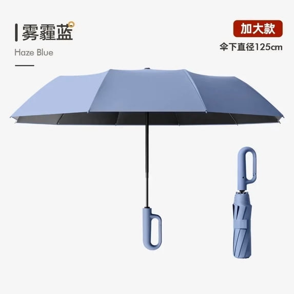 Windproof Umbrella Reinforced Automatic Folding Large Size Sun Uv ...