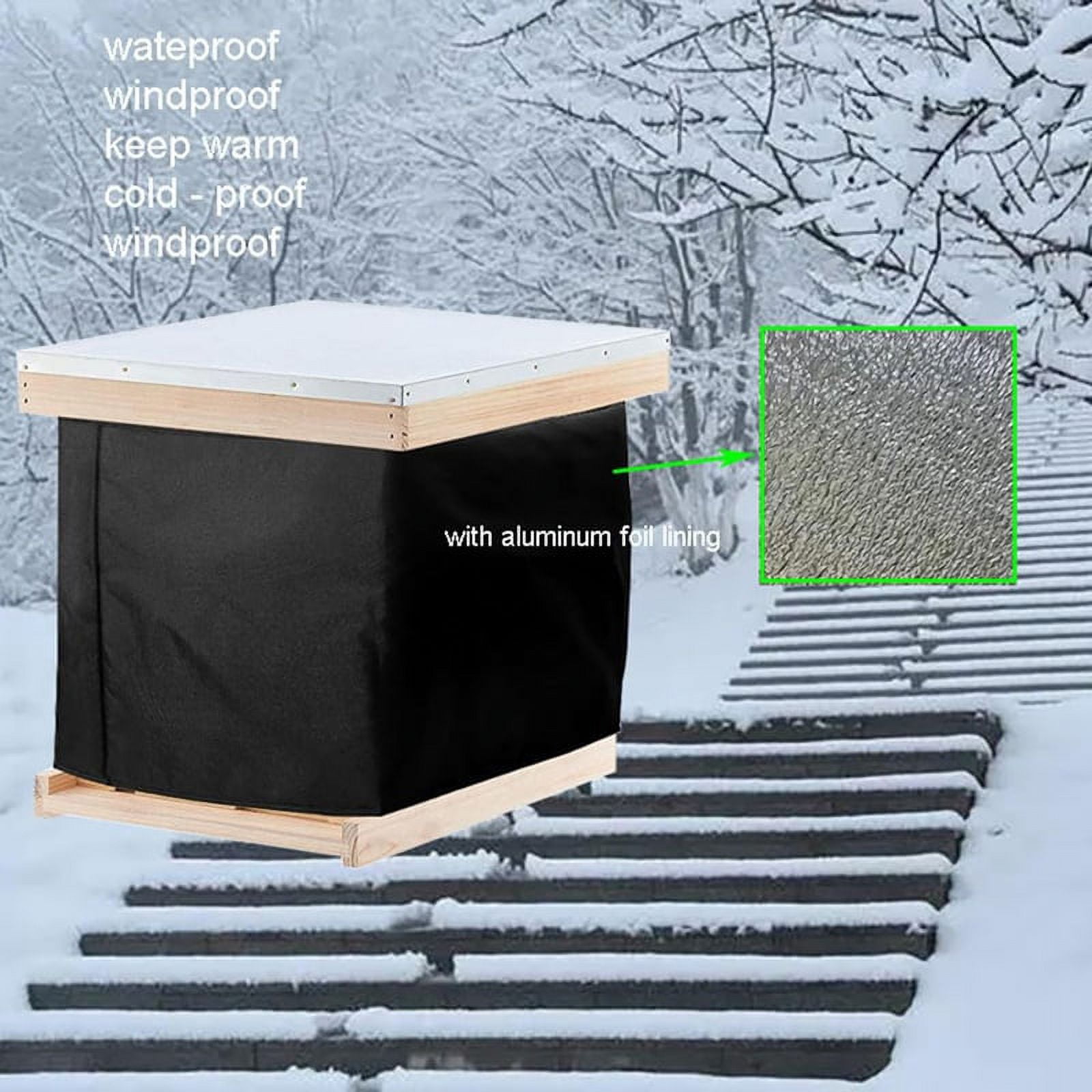 Windproof Winter Beehive Thermal Cover Waterproof Beehive Protection ...