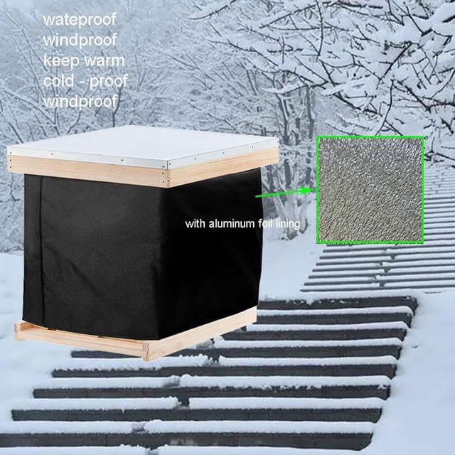 Windproof Winter Beehive Thermal Cover Waterproof Beehive Protection ...