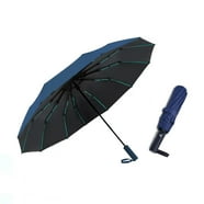 SY COMPACT 2-Pack Handheld Auto Open Close Foldable Travel Umbrellas ...