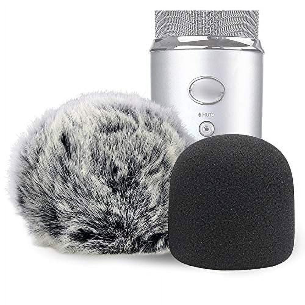 Windscreen Muff and Foam for Blue Yeti, Blue Yeti Pro USB Condenser ...