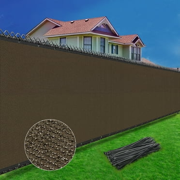 NAWAY 6'x 50' Fence Privacy Screen Outdoor Mesh Fencing Covers Screen ...
