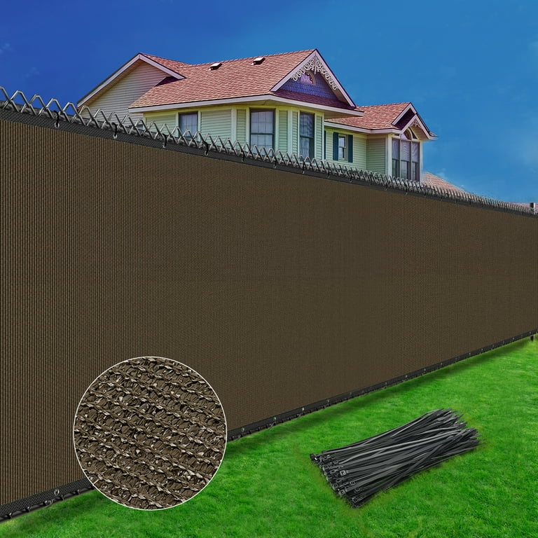 Backyard Fence Coverings ColourTree 4'H Fence Privacy Screen