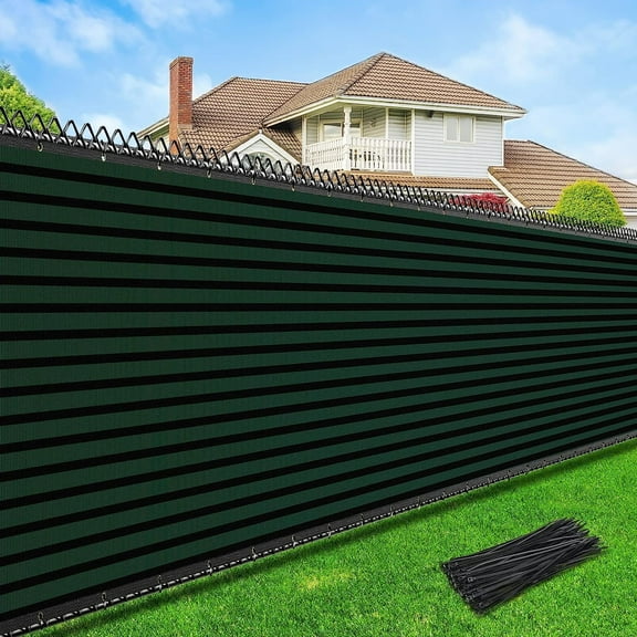 4'x38' Privacy Fence Screen Windscreen with Copper Grommets, Fit for ...