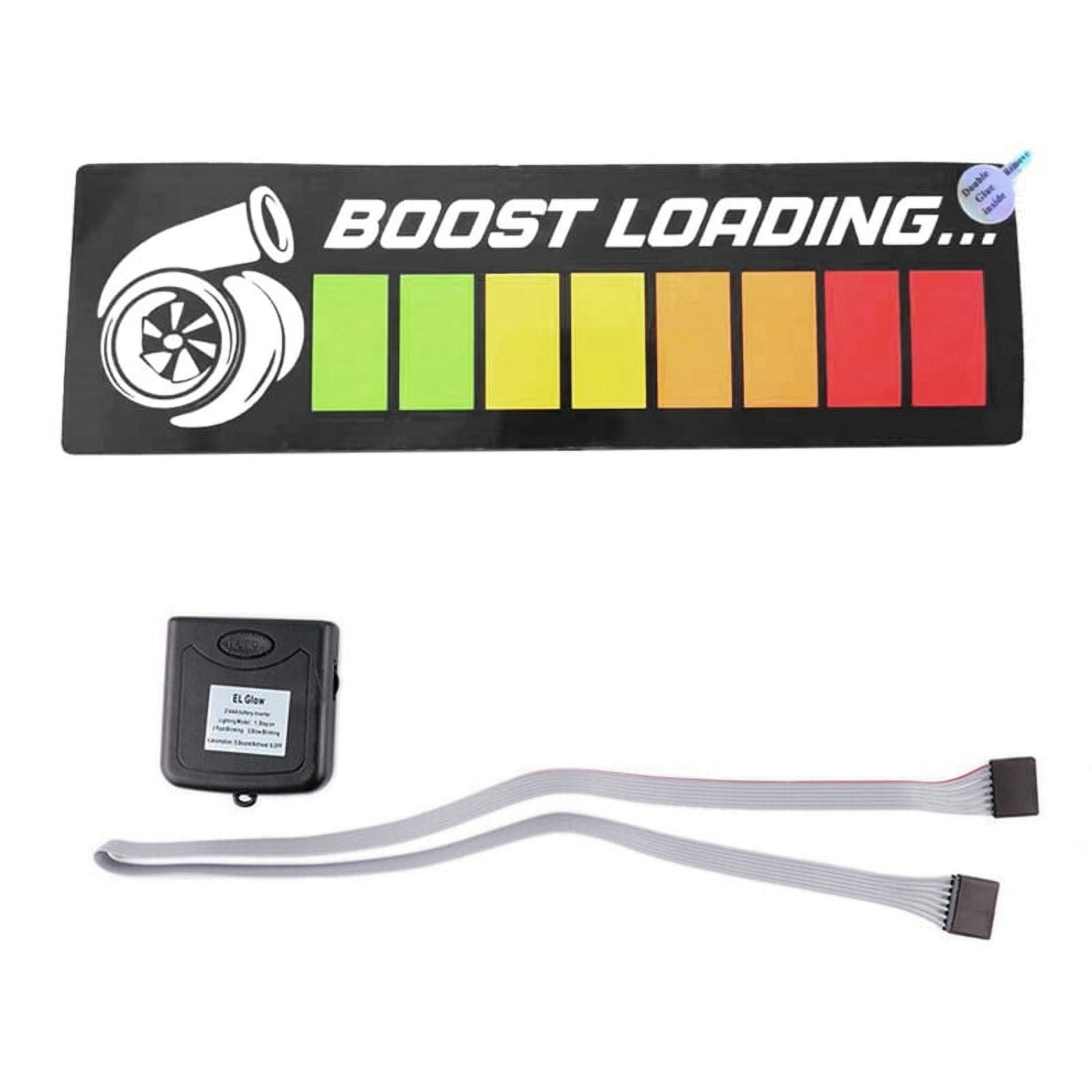 Windshield Boost Loading Car LED Light Window Stickers for JDM Glow ...