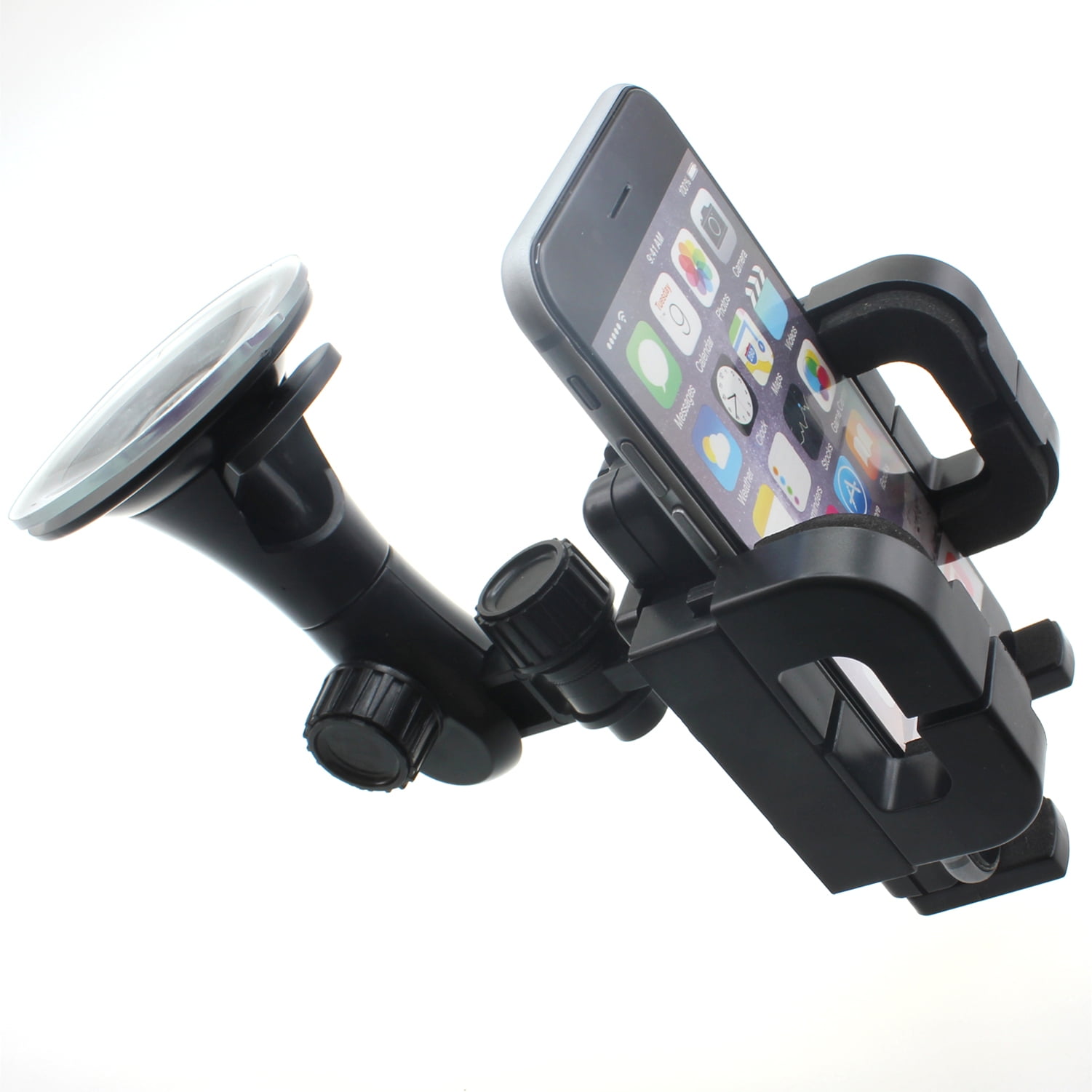 Windshield Car Mount for Samsung Galaxy A16 5G - Holder Glass Cradle ...