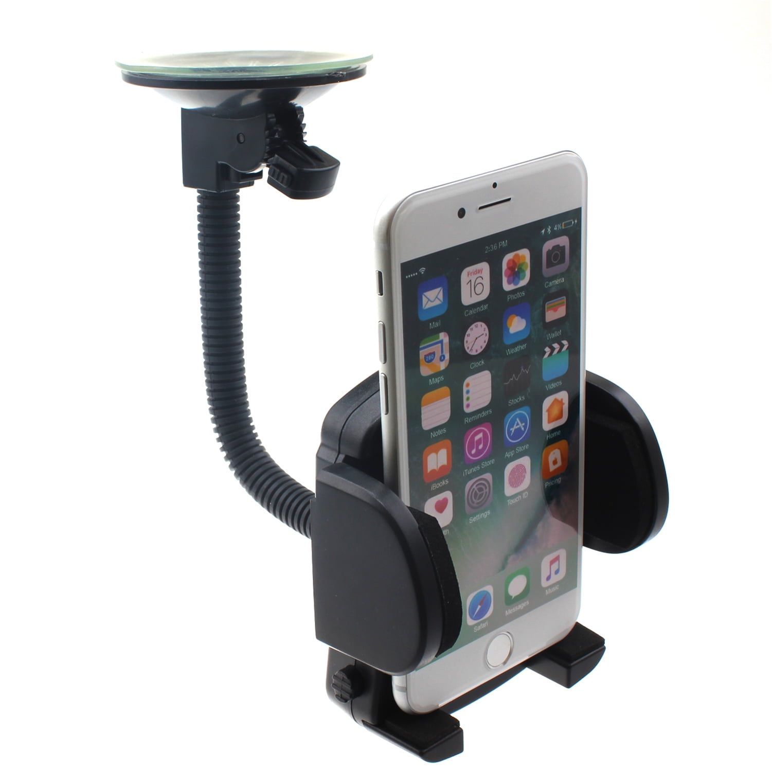 Windshield Car Mount for iPhone 16/Pro/Max/Plus - Holder Glass Cradle ...