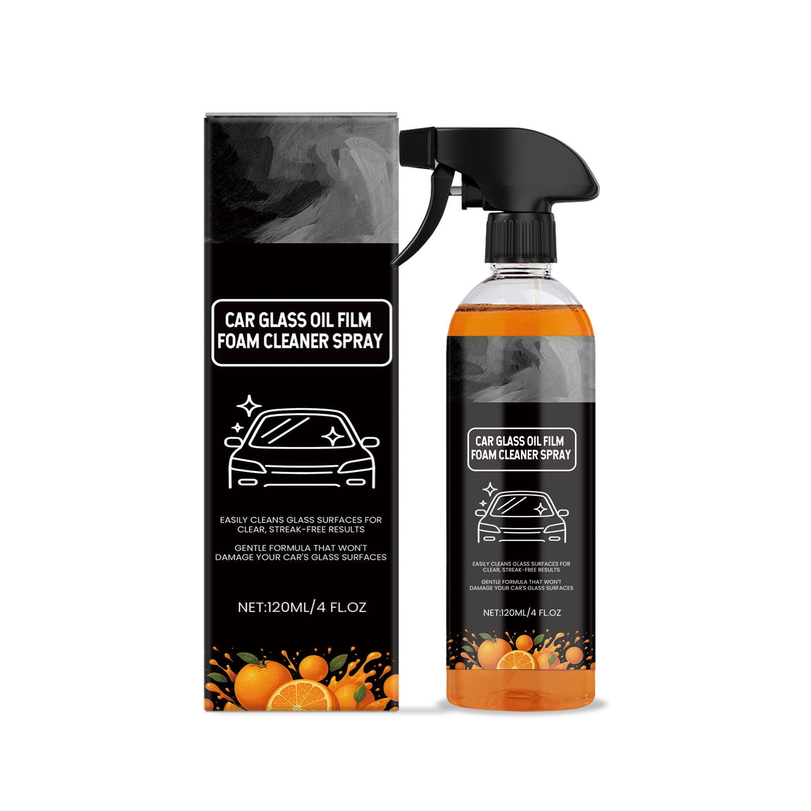 Windshield Cleaner, Car Glass Cleaner Spray for Streak-Free Cleaning ...