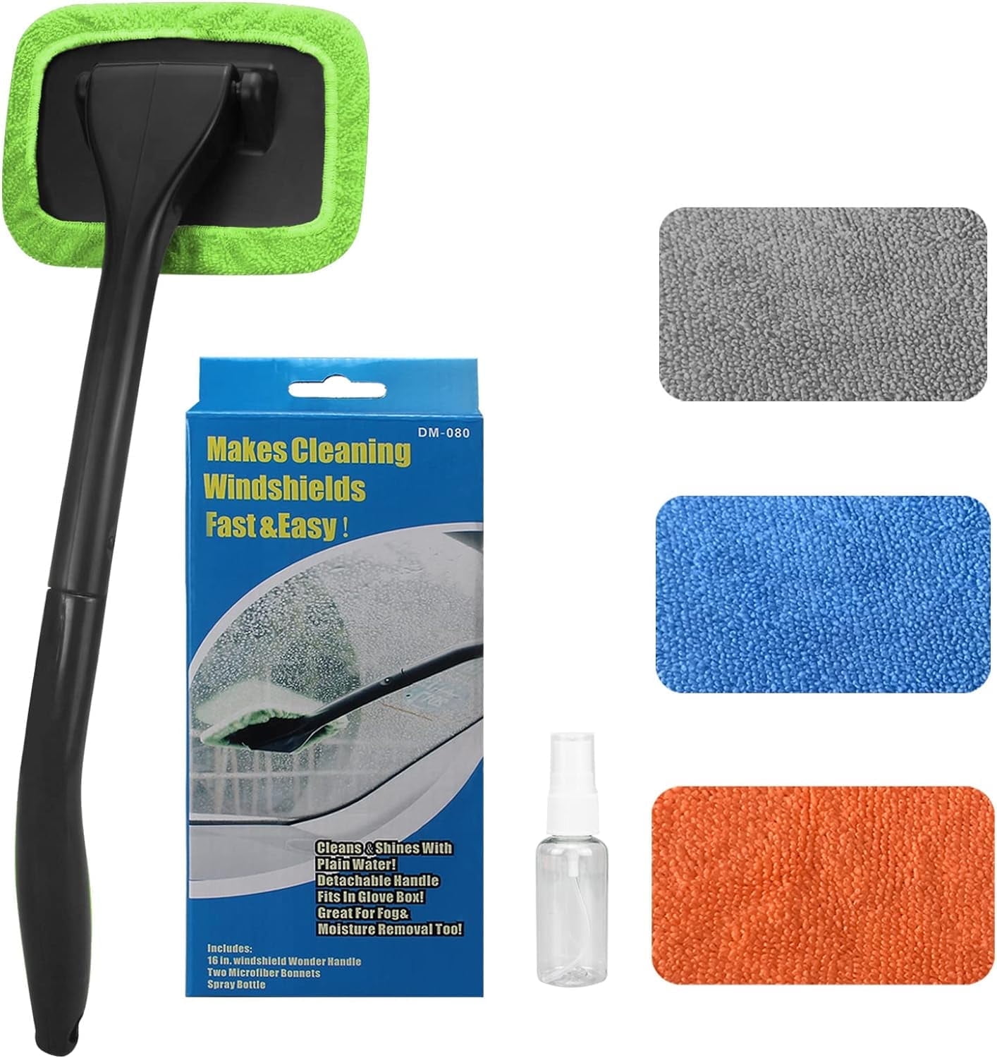 Walmart Windshield Cleaner, Car Window Cleaning Tool, Microfiber Wand ...