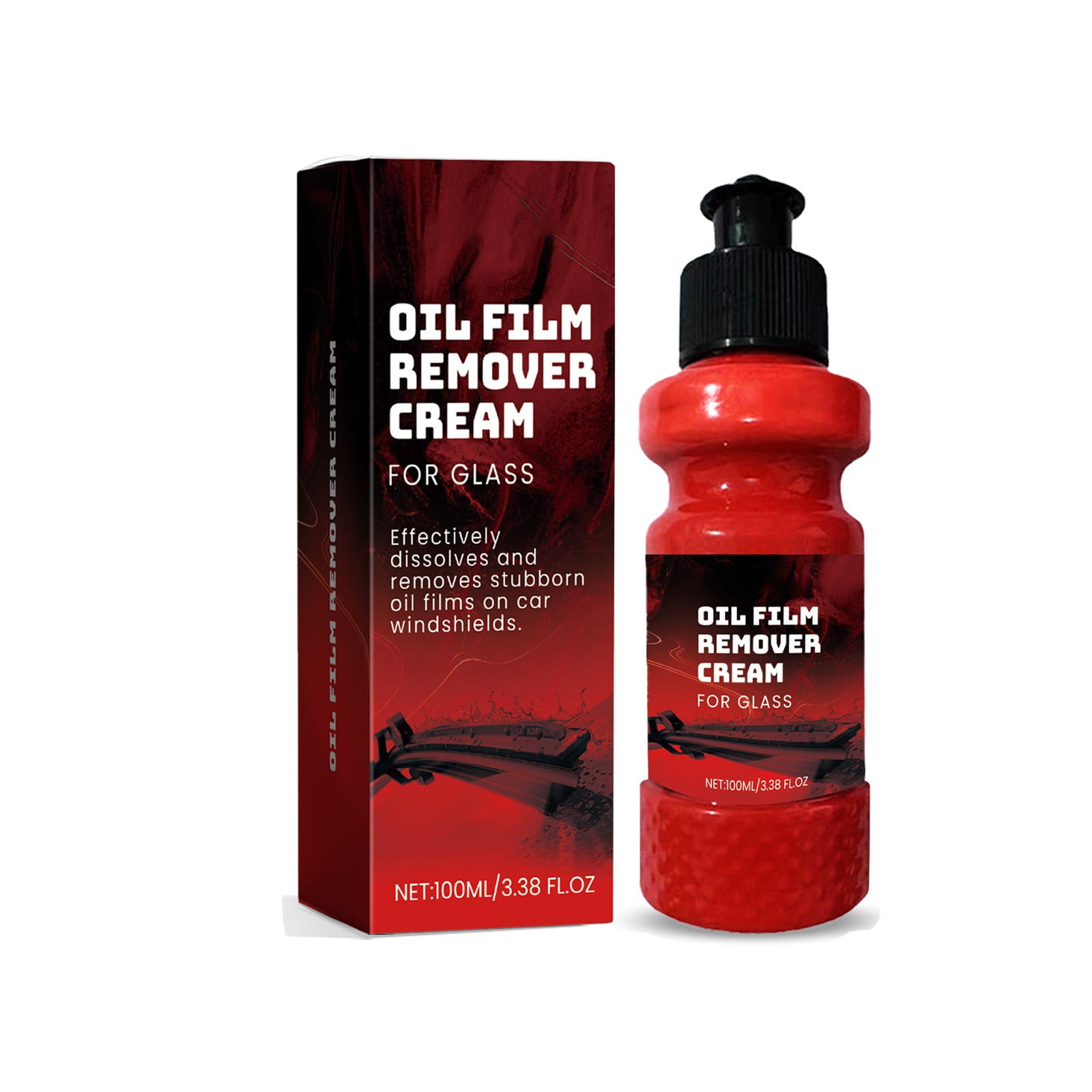 Windshield Cleaner, Car Windshield Oil Film Remover, Powerful Cleaning ...