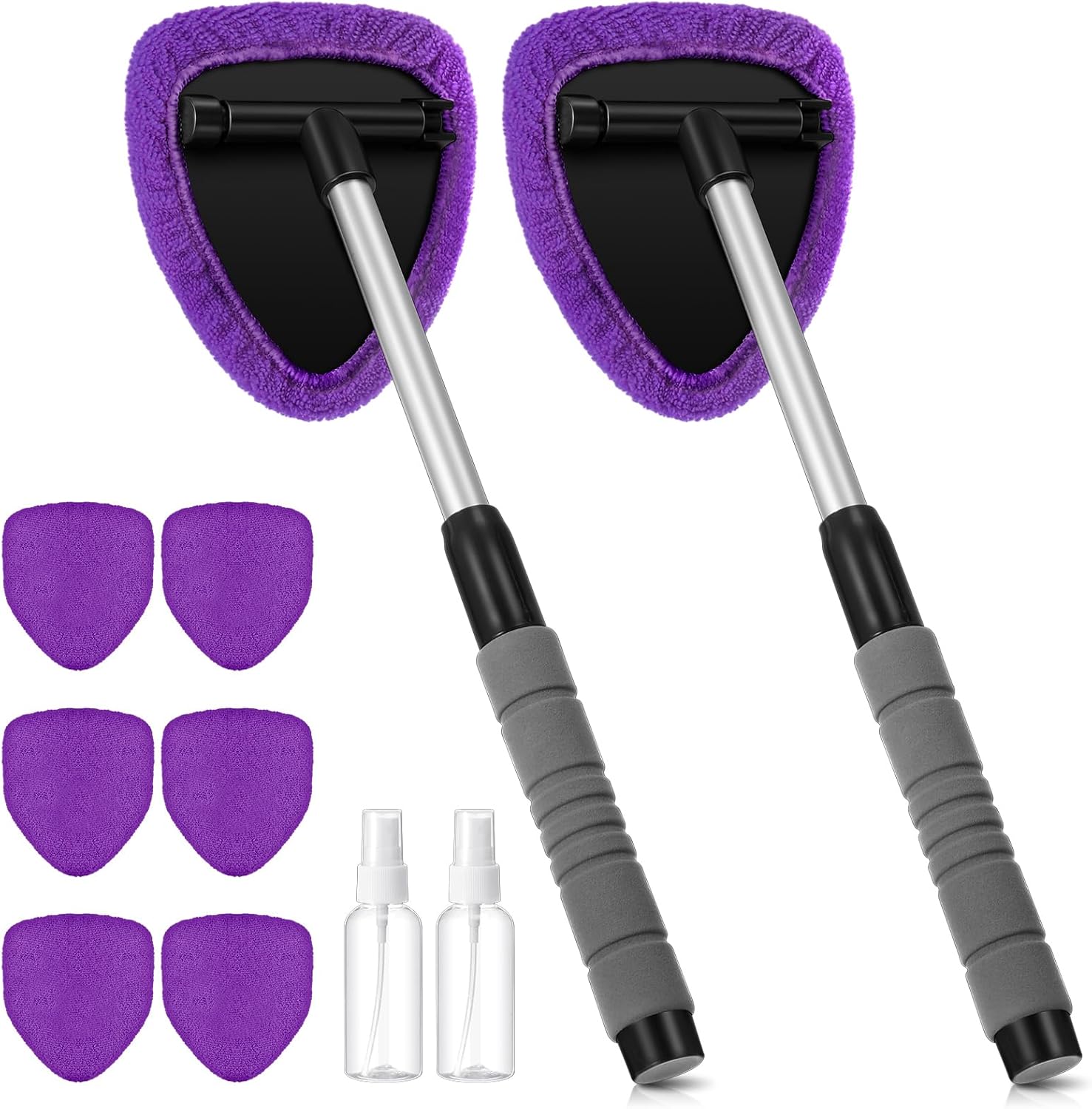 Windshield Cleaner Tool Car Window Cleaning Supplies with Extendable ...