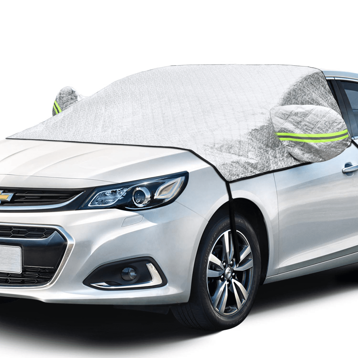 YIYI GUO All-Seasons Windshield Cover, 4-Layer Protection for Ice, Snow ...