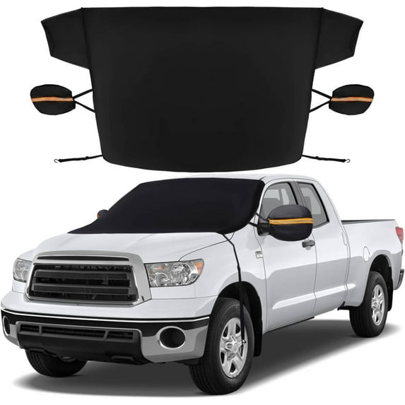 Windshield Cover for Ice and Snow,Heavy-Duty 600D Waterproof Windshield ...