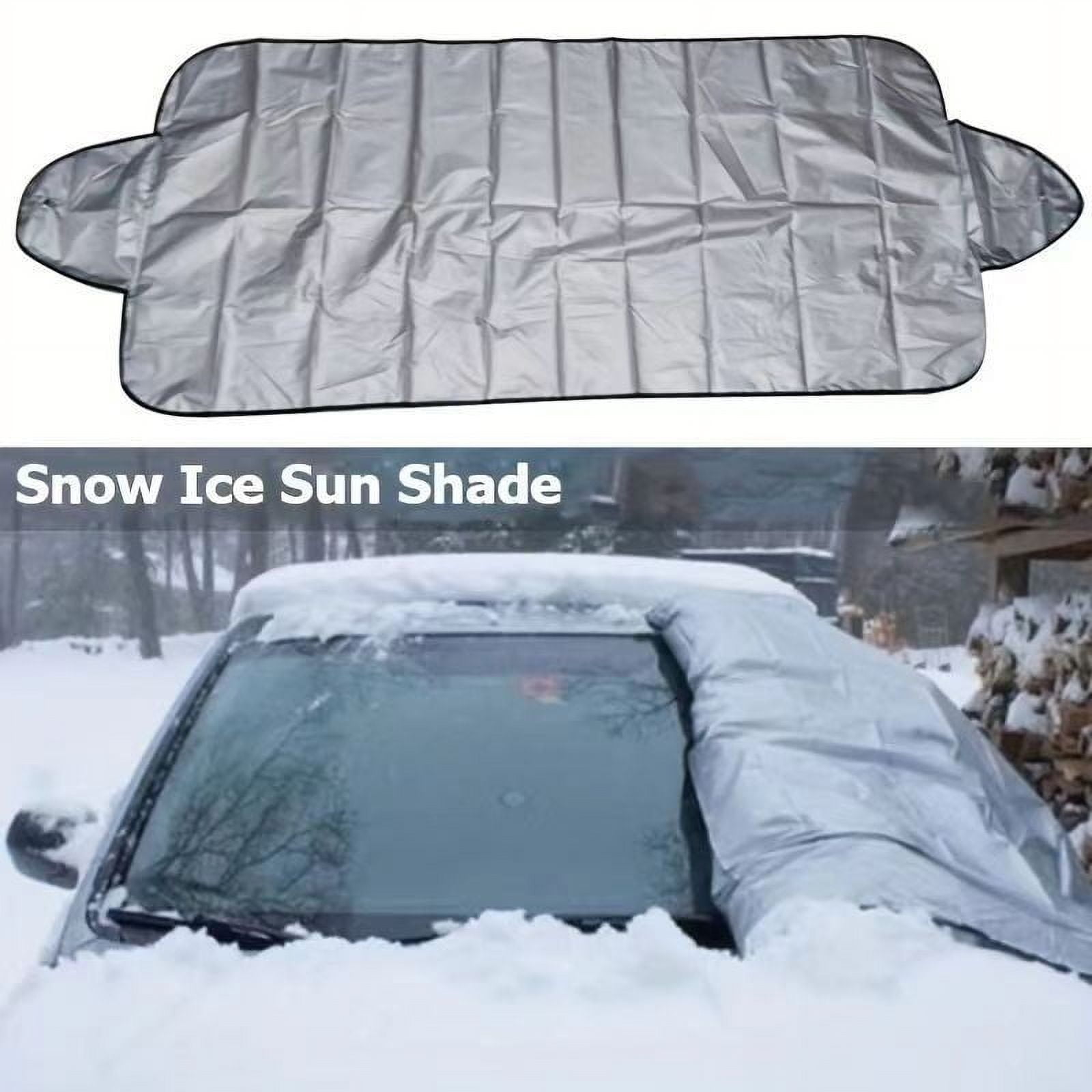 Windshield Cover for Ice and Snow, Snow Windshield Cover Magnetic with ...