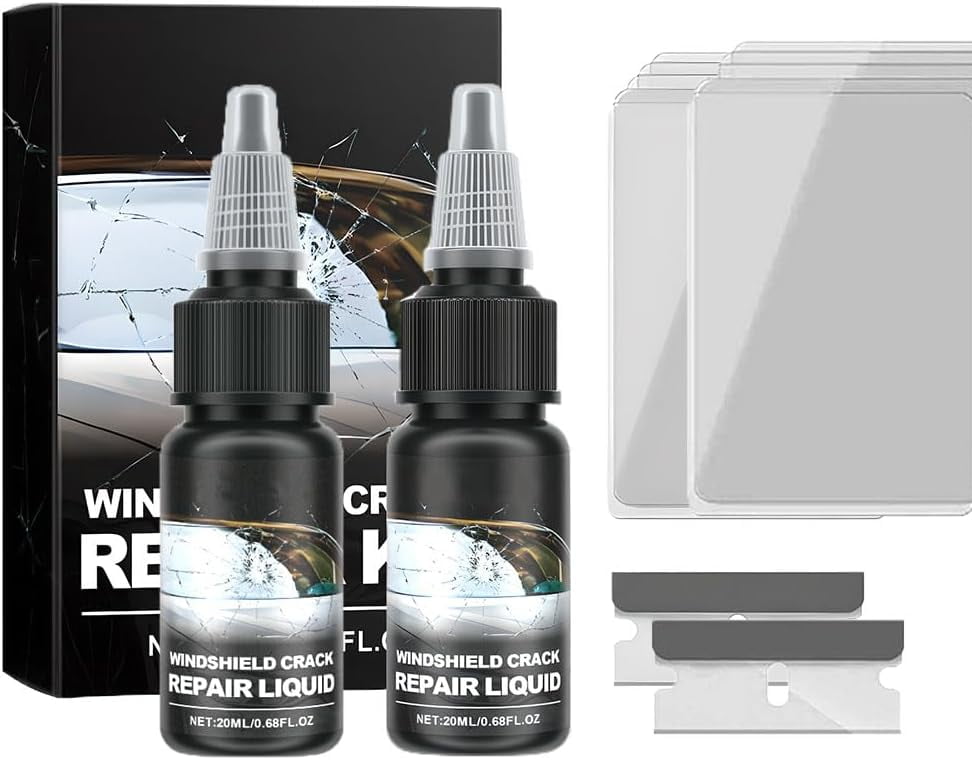 Windshield Crack Repair Kit, 2025 New Cracks Gone Glass Repair Kit, Car ...