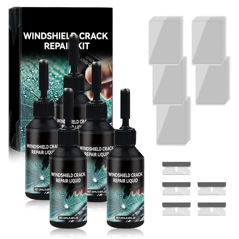 Windshield Crack Repair Kit, 2025 New Glass Cracks Gone Repair Kit ...