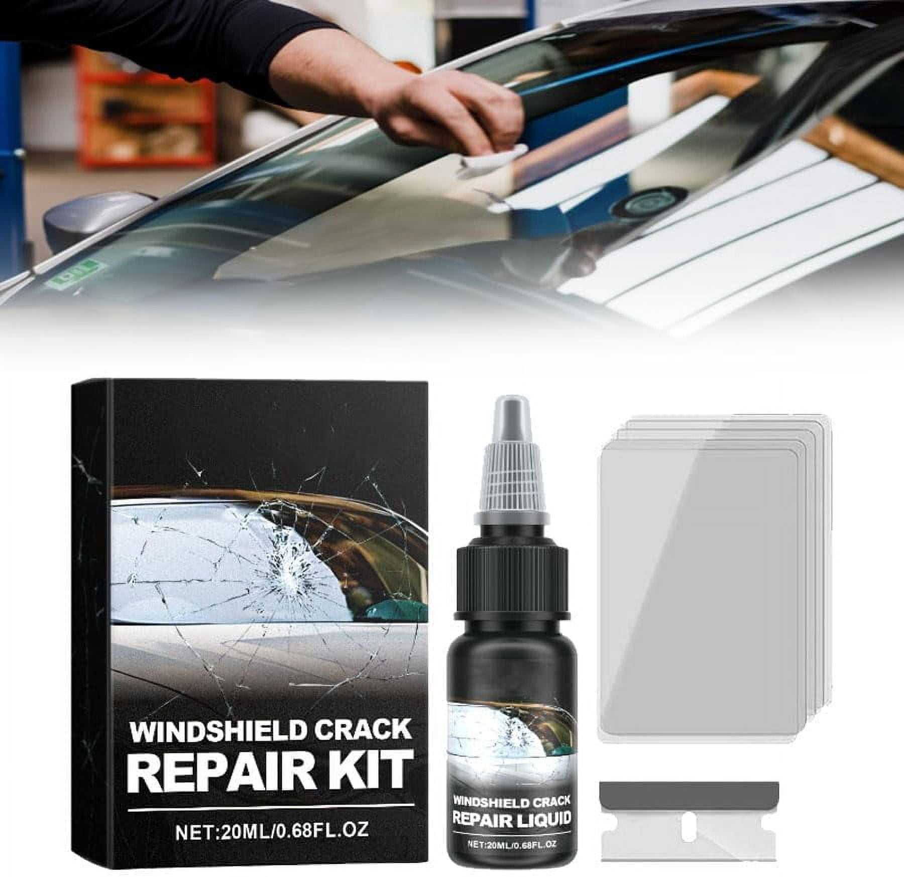 Windshield Crack Repair Kit, 2025 New Glass Cracks Gone Repair Kit ...