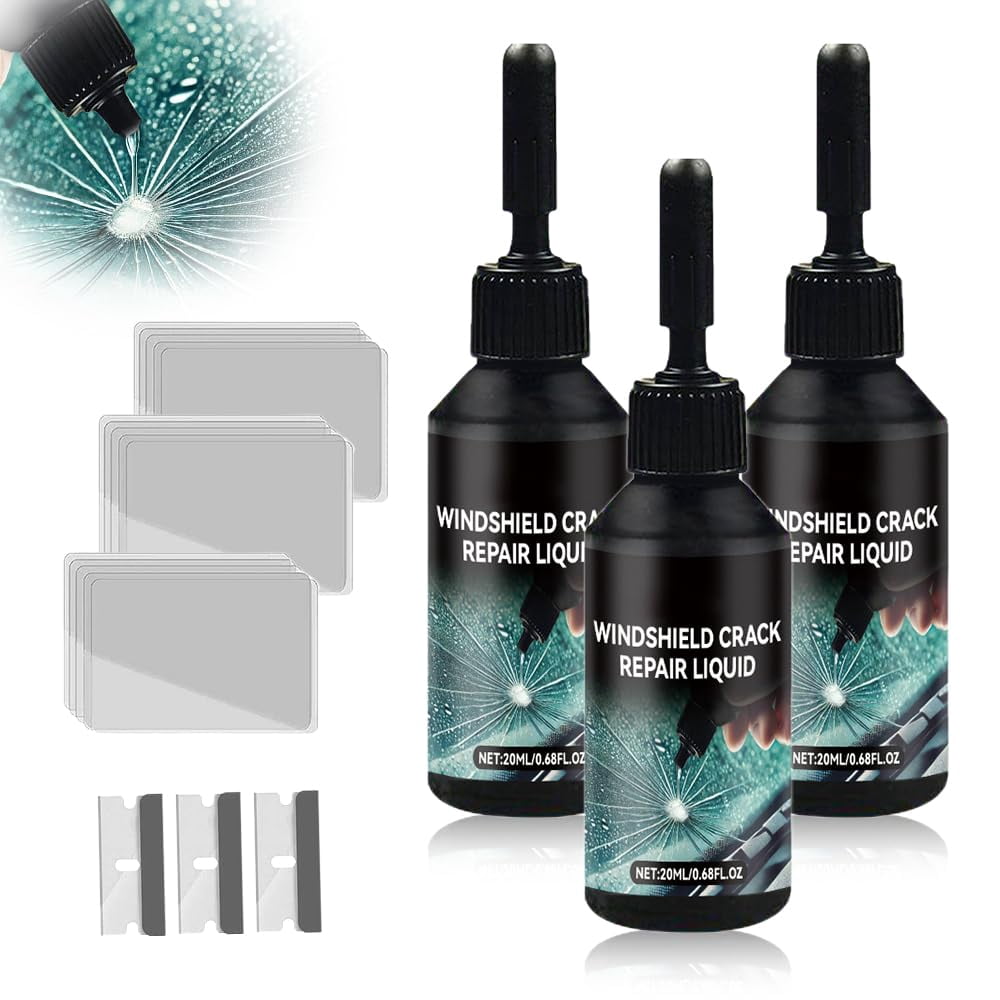 Windshield Crack Repair Kit, 2025 Upgrade Cracks Gone Glass Repair Kit ...