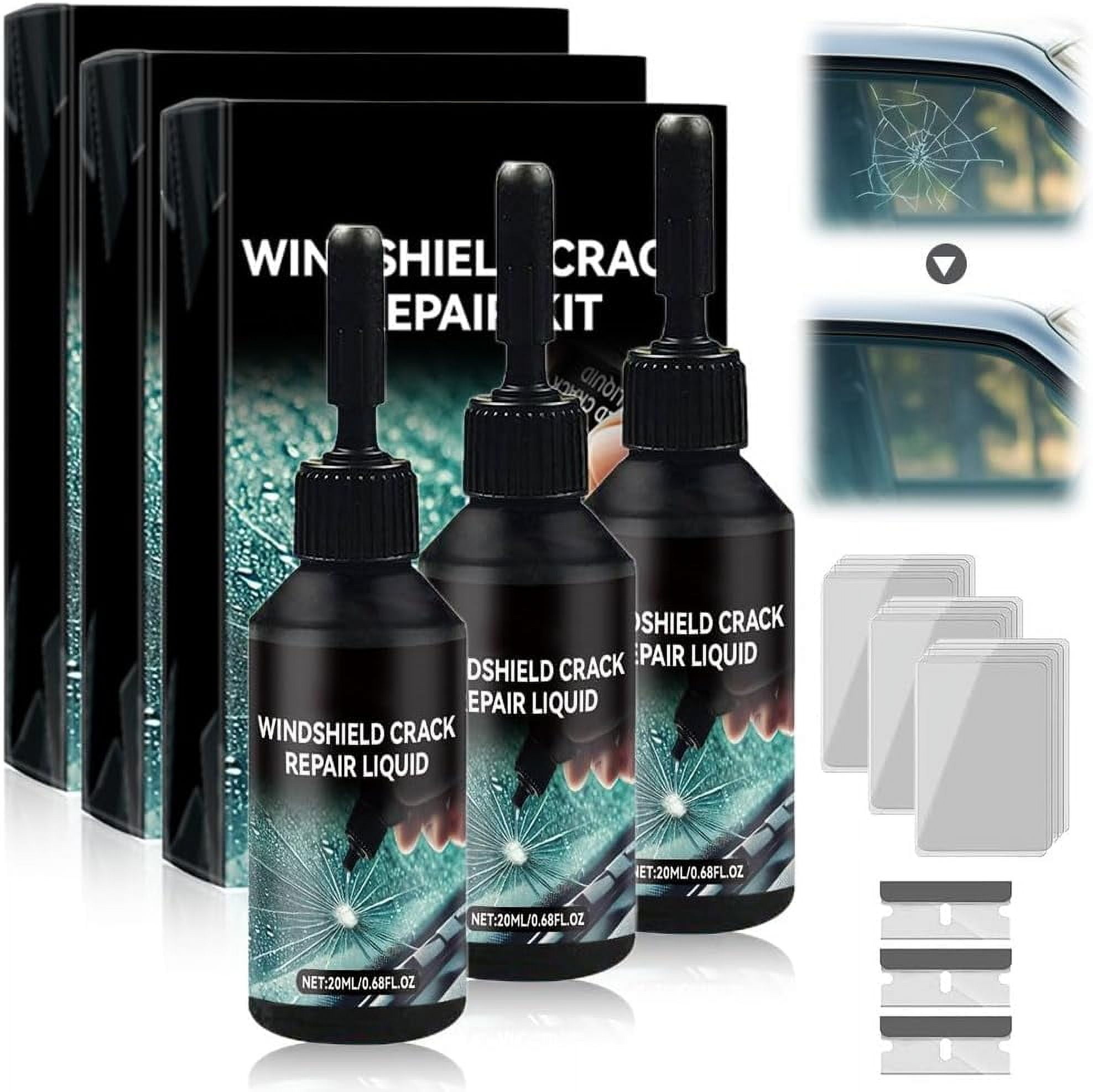 Windshield Crack Repair Kit, 2025 Upgrade Glass Repair Liquid for ...