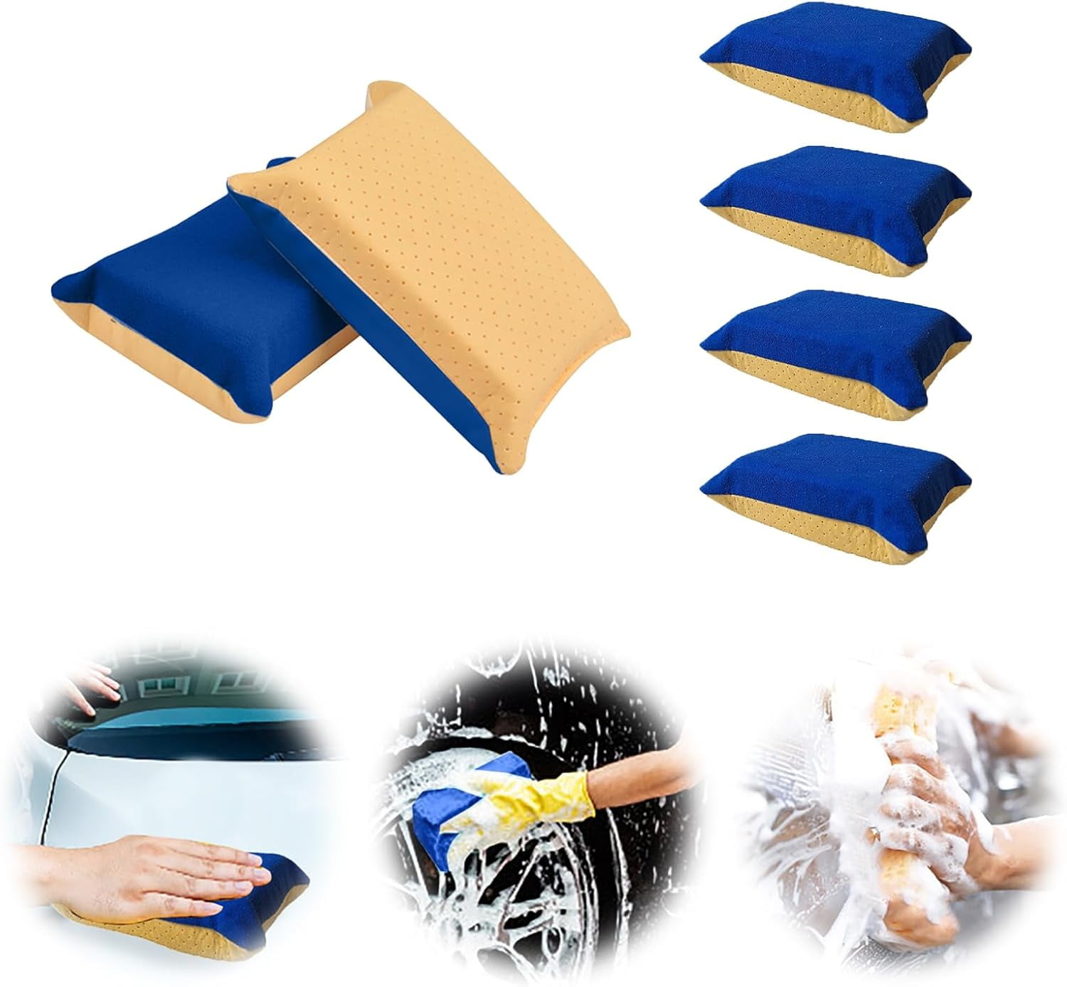 Windshield Defogger Set of 2, Super Absorbent Window Defogging Sponge ...