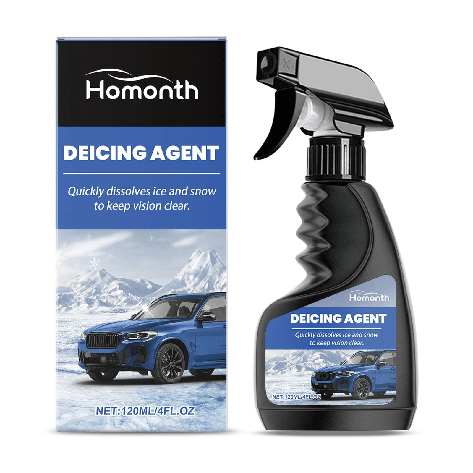 Windshield Defrost Spray Car Window Glass Anti-Fog Vision Clear Dust ...