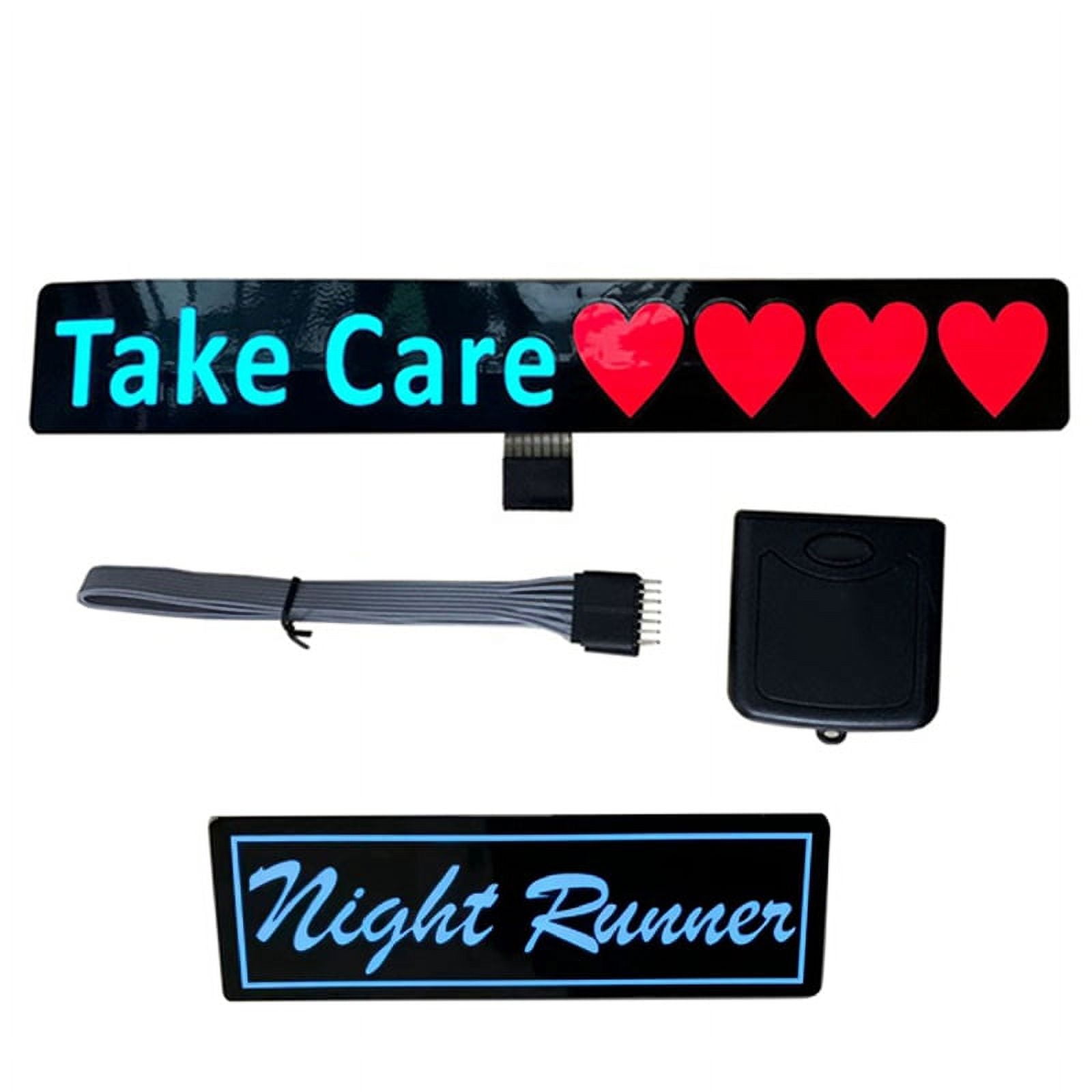 Windshield Electric Lights Up Window Stickers for JDM Glow Panel ...