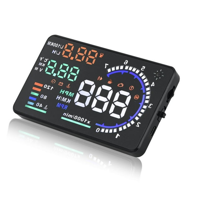 Windshield Heads Up Display for Car MAIMEIMI OBD2 Digital Speedometer ...