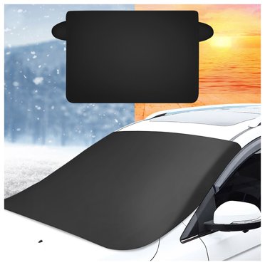 Weathershield Windshield Wrap - Car Snow Cover - All Weather Magnetic ...