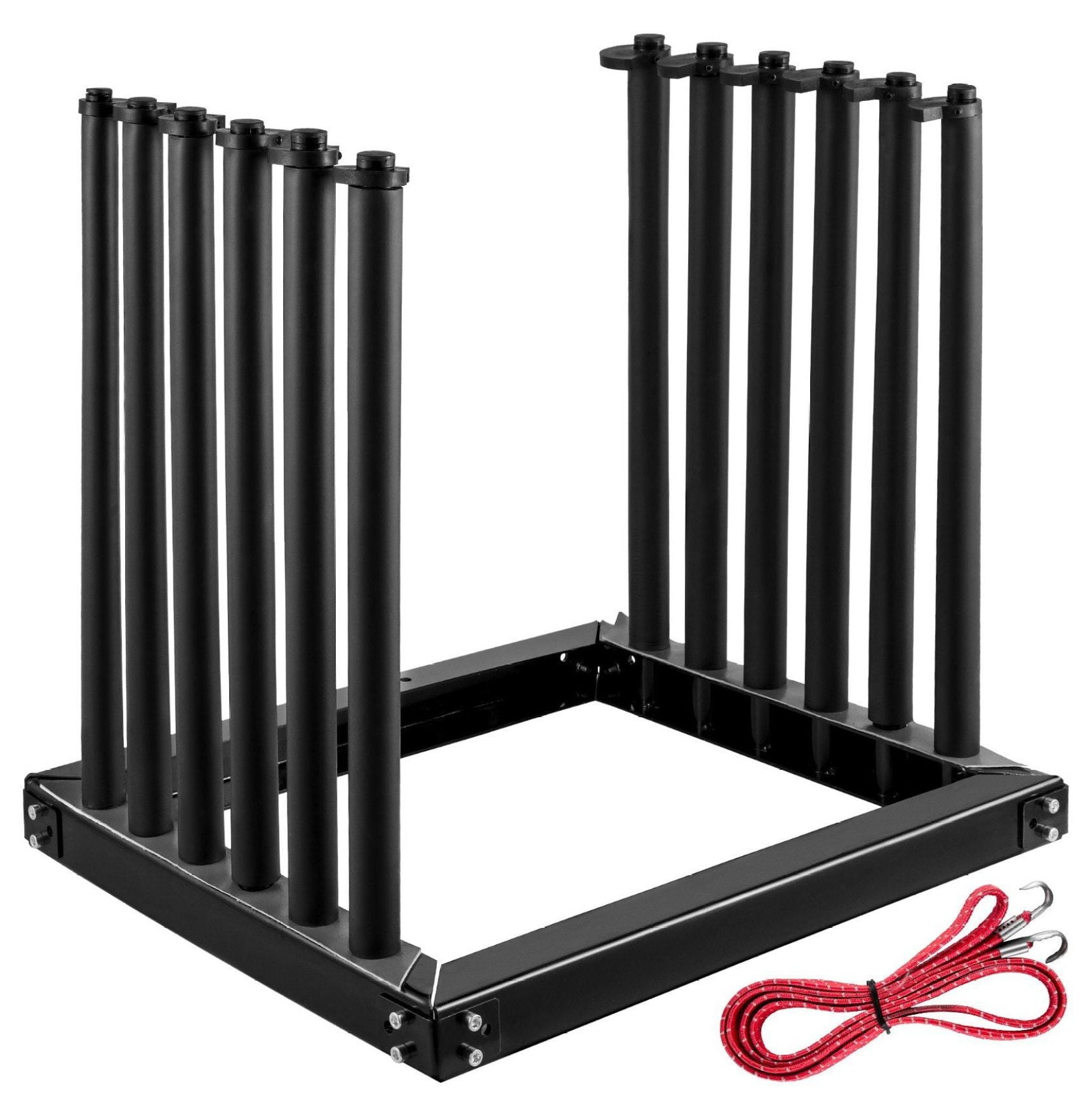 Windshield Rack 5-Lite for Trucks - Steel Glass Carrier w/PVC Pad ...
