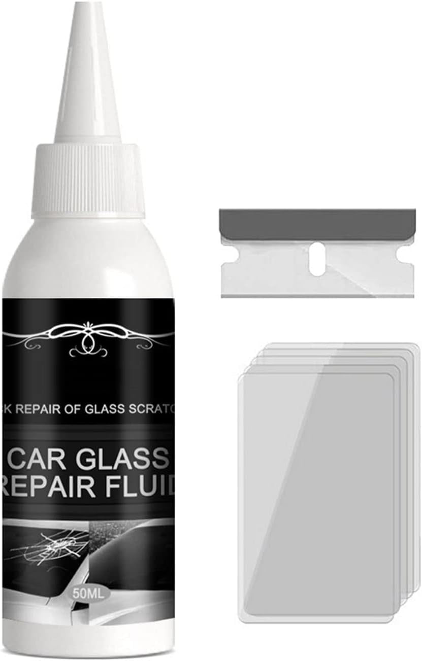 Windshield Repair Fluid Kit, Wind Shield Car Glass Repair Set Glass ...