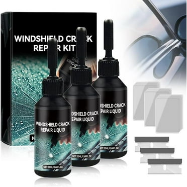Cracked Windshield Repair Kits, Windshield Crack Repair Kit with ...
