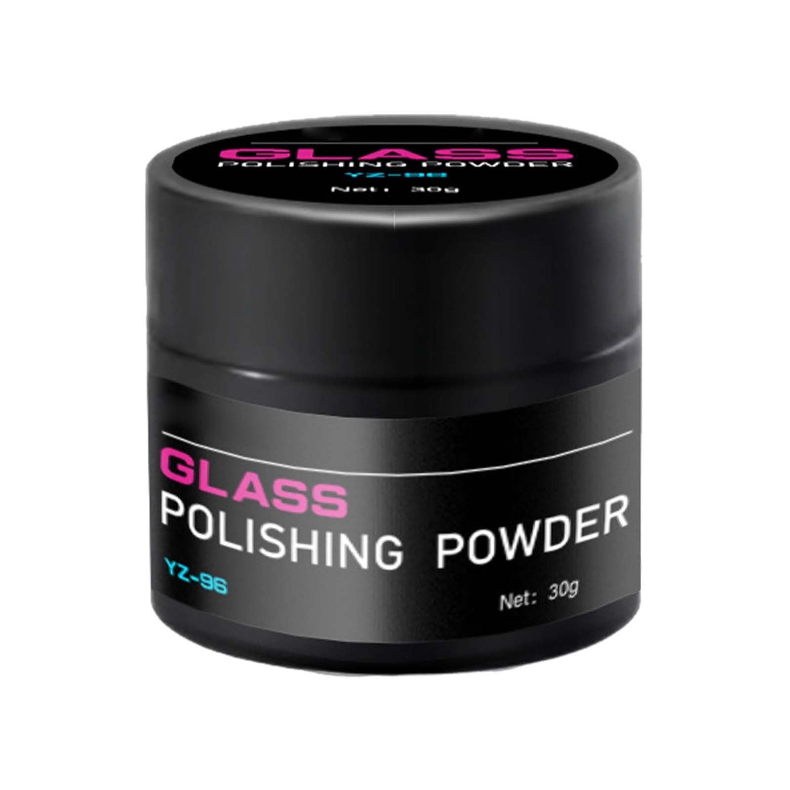 Windshield Repair Powder, Car Glass Scratch Remover & Stain Cleaner ...