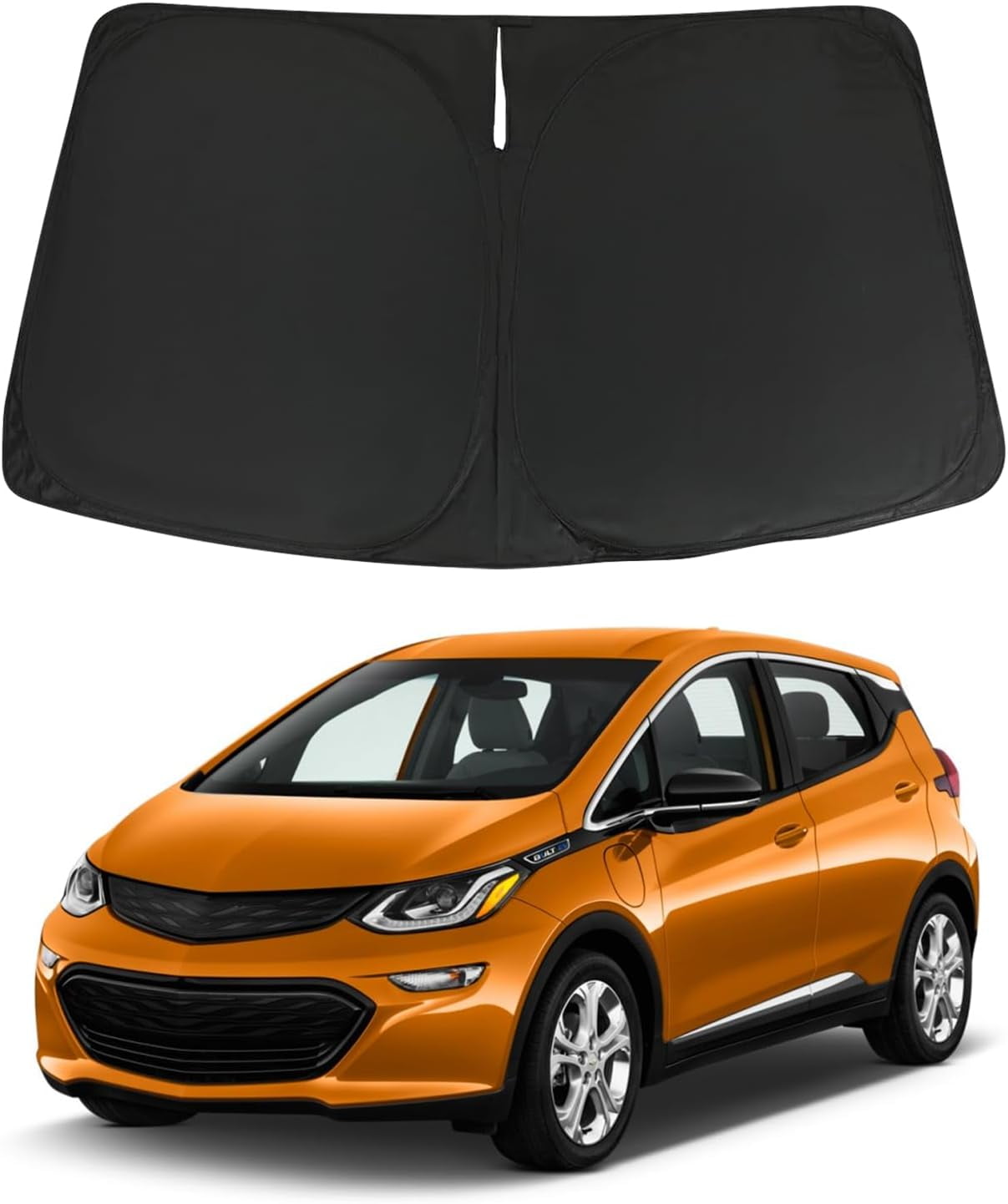 Windshield Sun Shade for 2017-2024 Chevy Bolt EV Hatchback Accessories ...