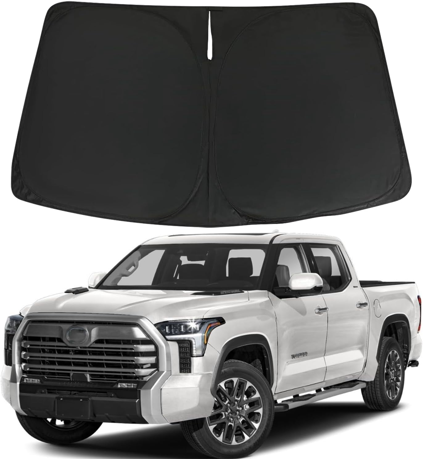 Windshield Sun Shade for 2022 2023 2024 Toyo-ta Tundra Limited, SR5 ...