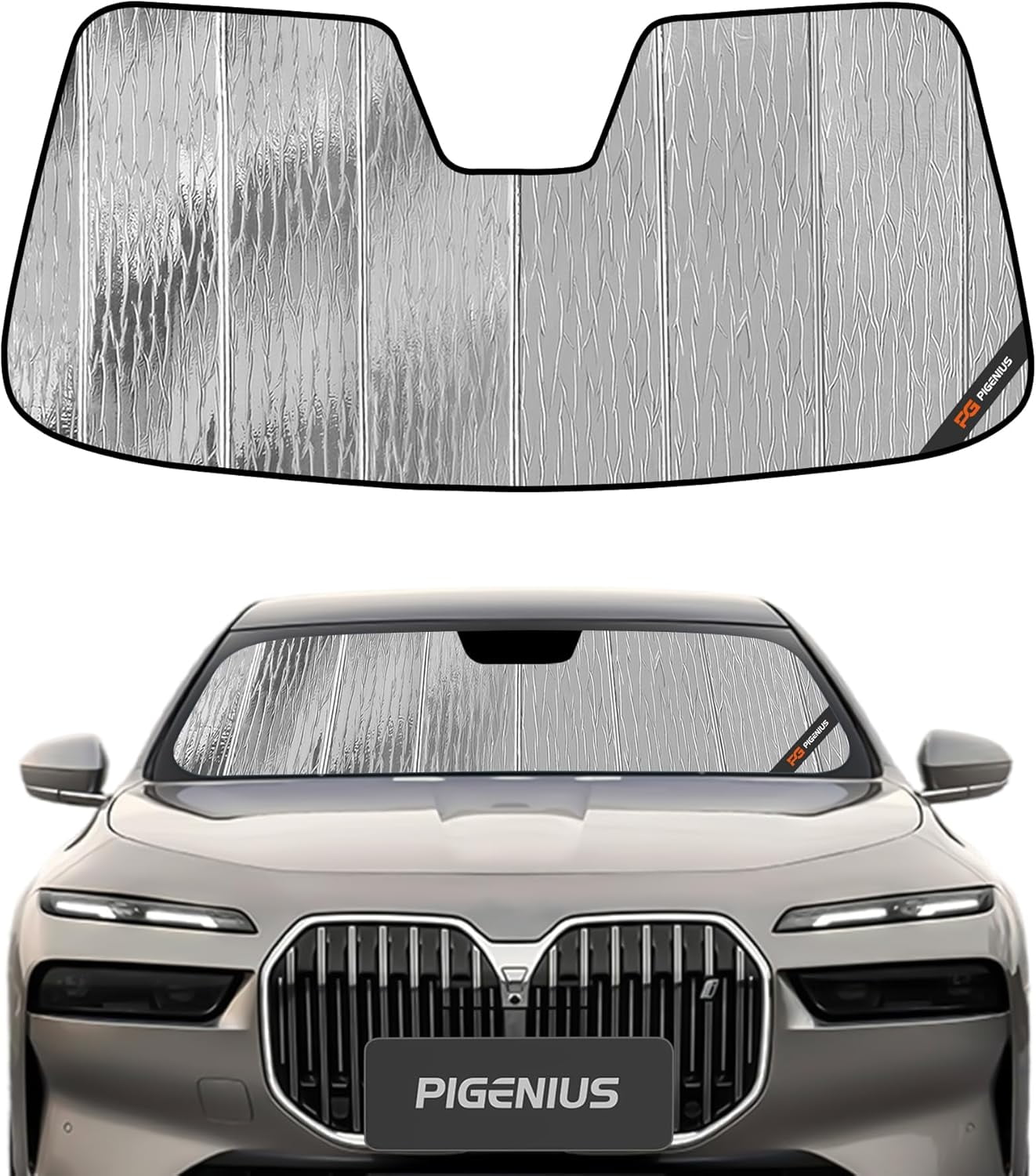 Windshield Sun Shade for BMW 7 Series 2023-2024,for BMW i7 2023-2024 ...