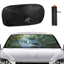 Wideskall Automotive Sunscreen- Car Windshield Sunshade, UV Ray ...