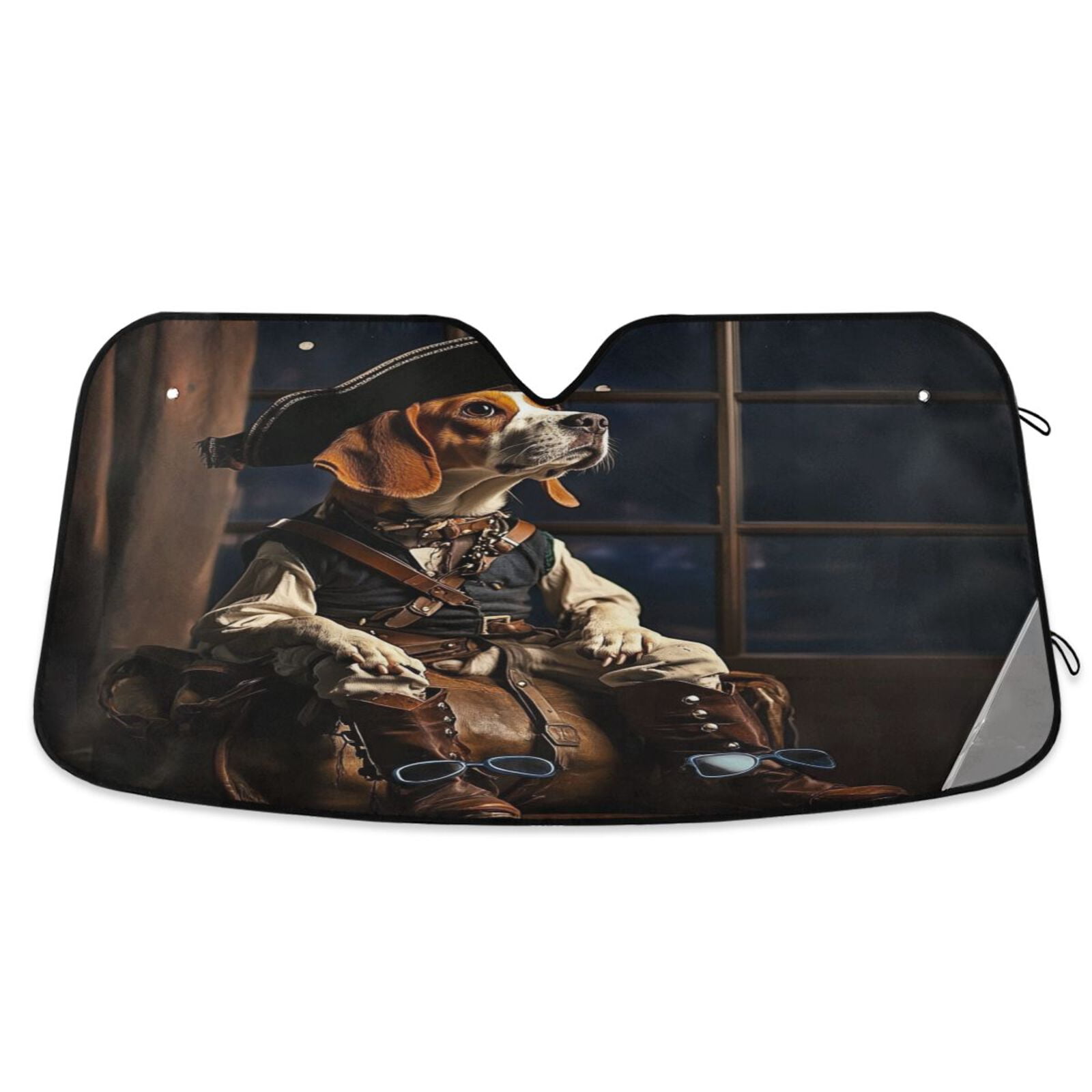 Windshield Sun Shade for Cars, 55"x27.6" Foldable Car Sun Shade with ...