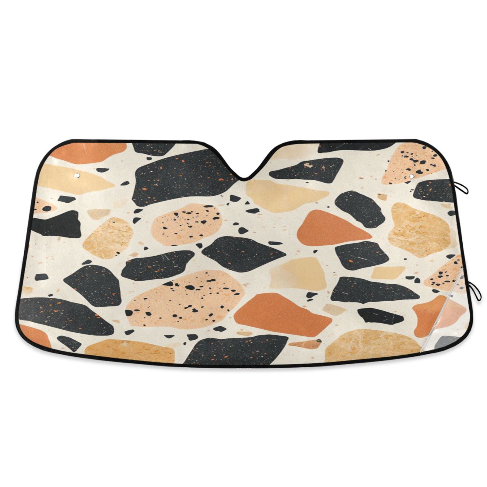 Windshield Sun Shade for Cars, 55"x27.6" Foldable Car Sun Shade with ...