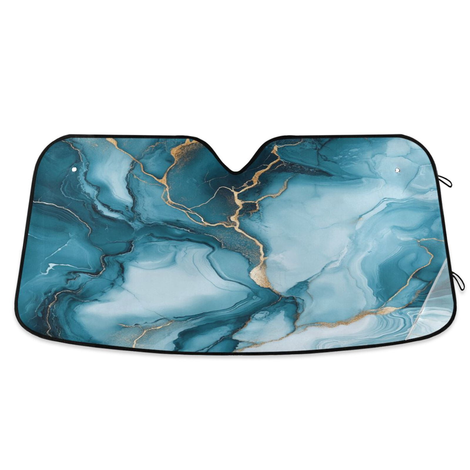 Windshield Sun Shade for Cars, 55"x27.6" Foldable Car Sun Shade with ...