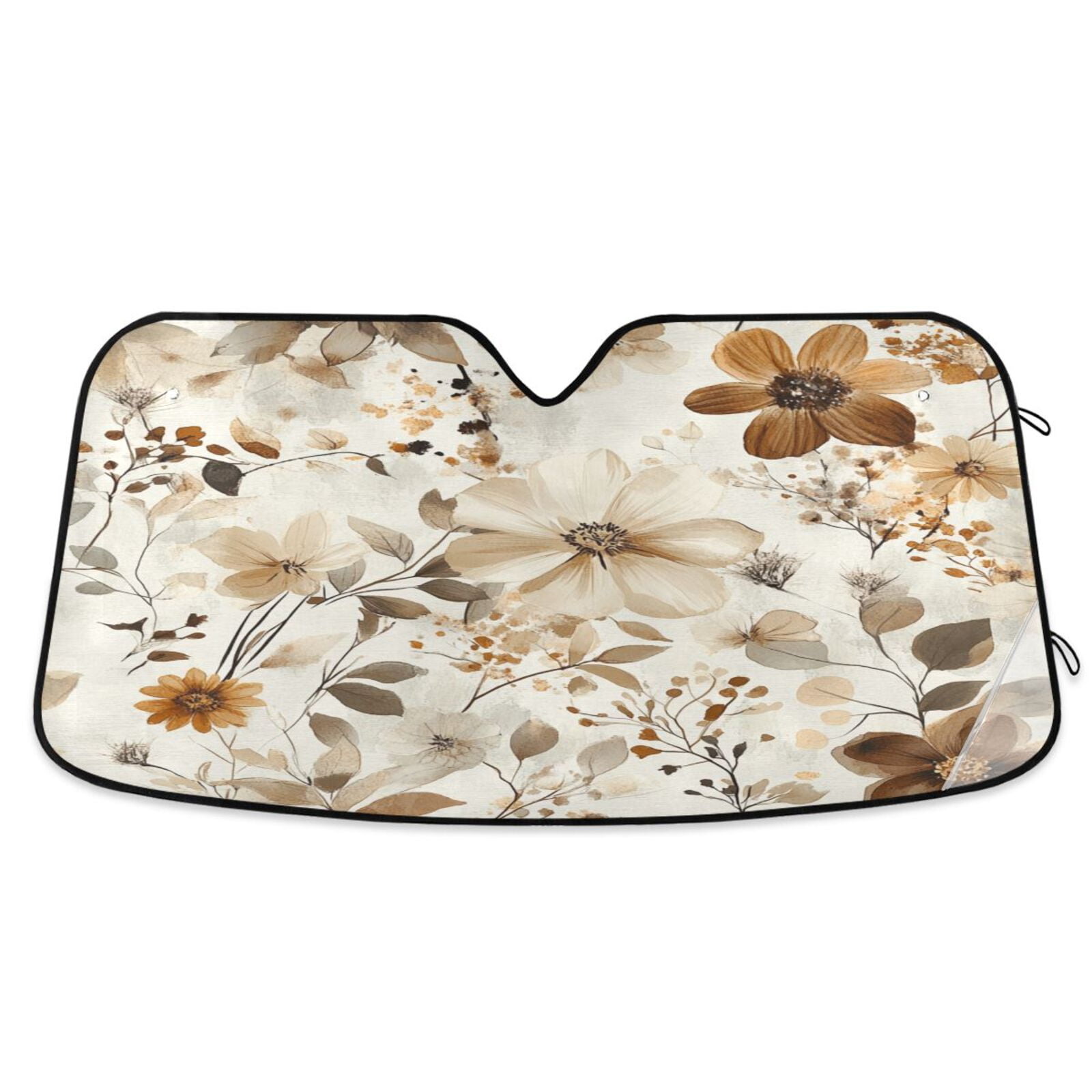 Windshield Sun Shade for Cars, 55"x27.6" Foldable Car Sun Shade with ...