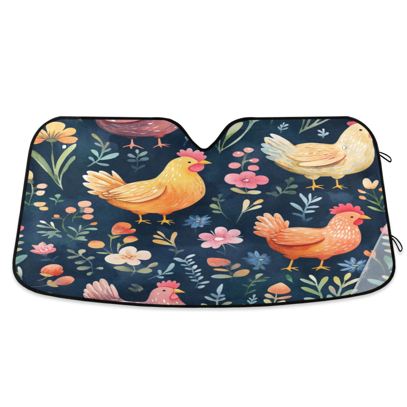 Windshield Sun Shade for Cars, 55"x27.6" Foldable Car Sun Shade with ...