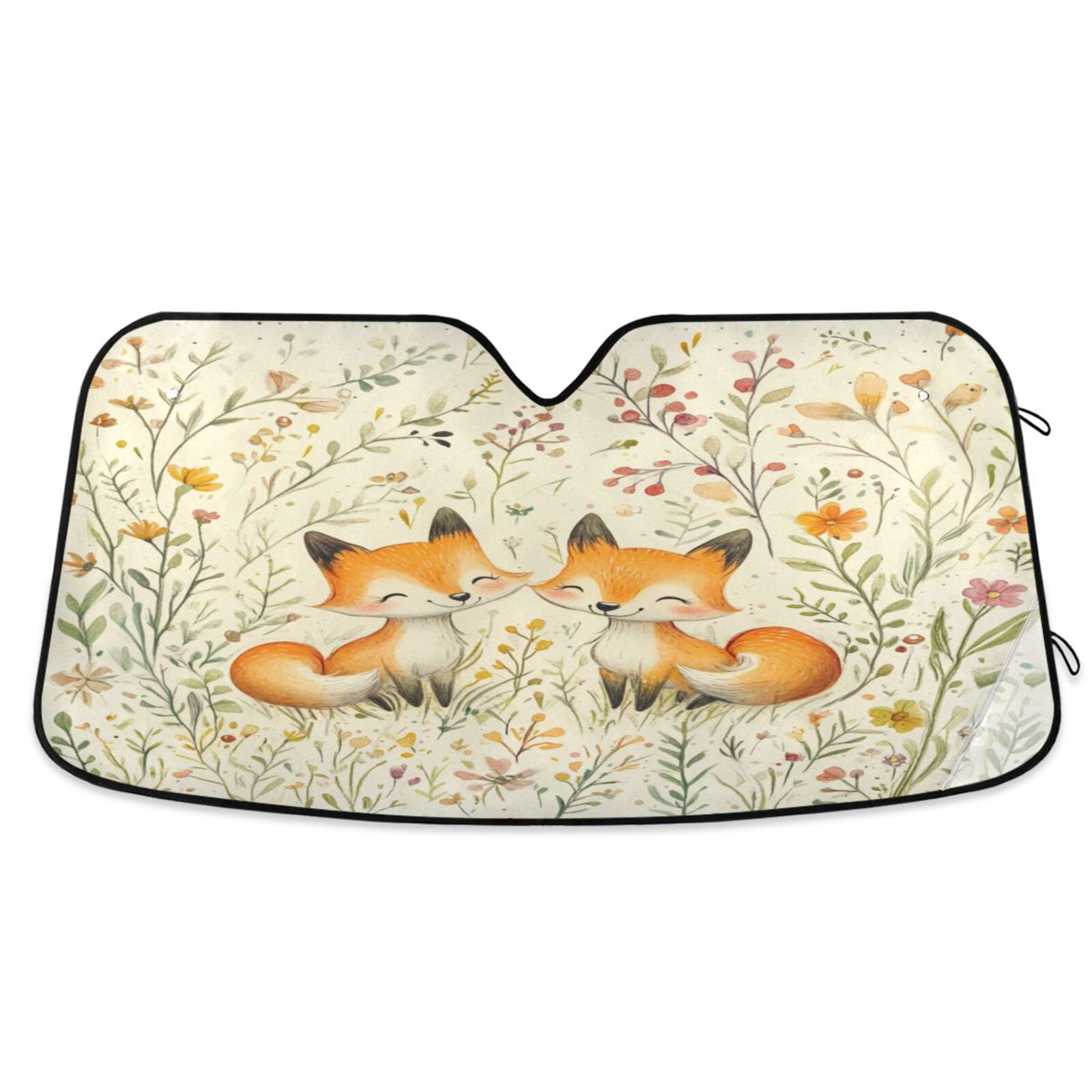 Windshield Sun Shade for Cars, 55"x27.6" Foldable Car Sun Shade with ...