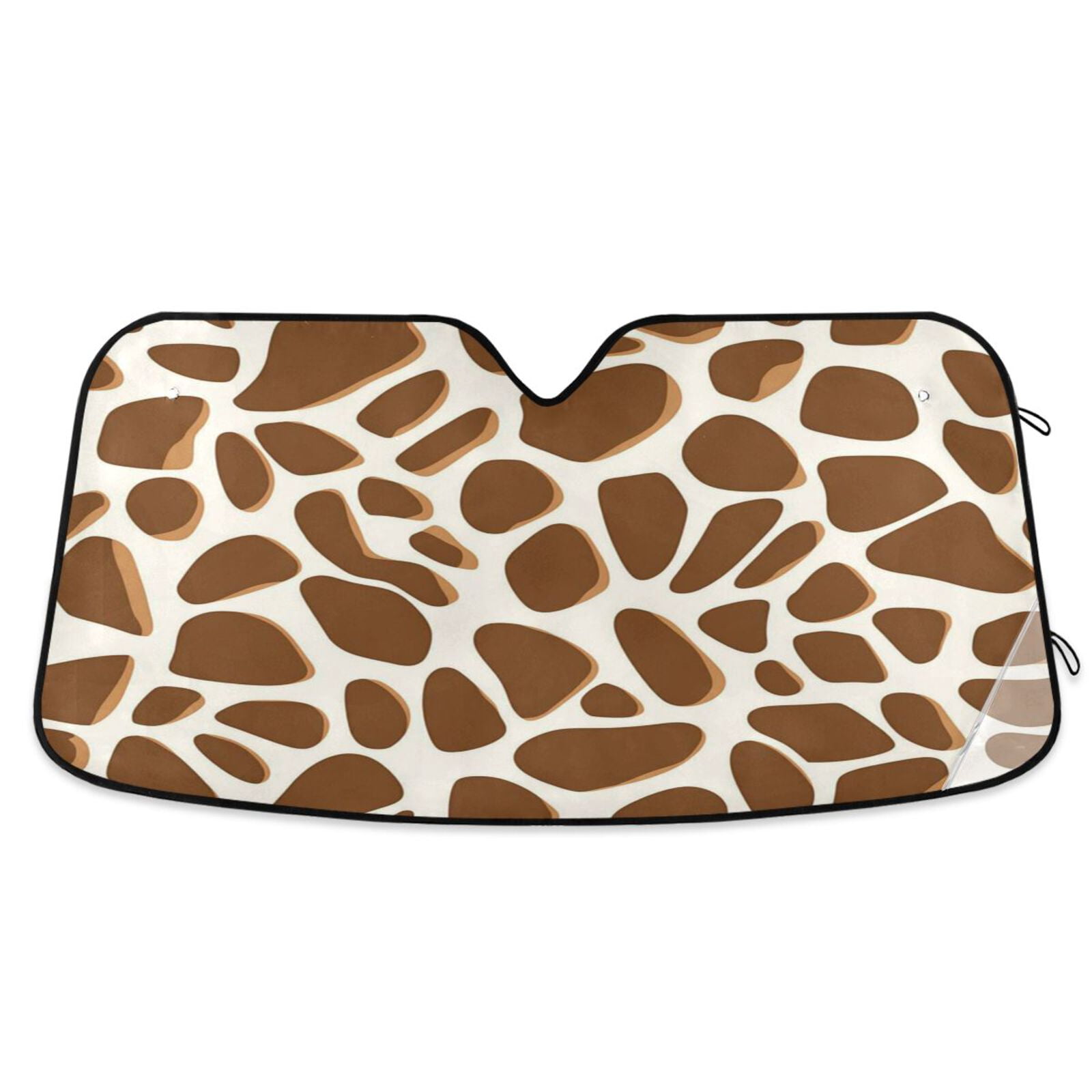 Windshield Sun Shade for Cars, 55"x27.6" Foldable Car Sun Shade with ...
